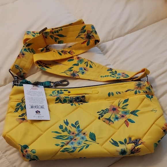 lug | Bags | Lug Yellow Floral Crossbody Bag | Poshmark